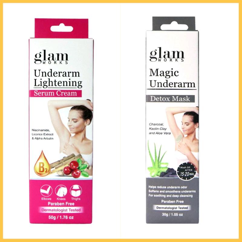 GLAMWORKS Underarm Lightening Serum Cream Or Underarm Magic Detix ...