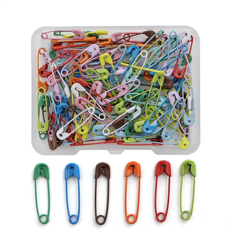 120pcs Random Color Safety Pin, Metal Safety Pin For Sewing, - TikTok Shop
