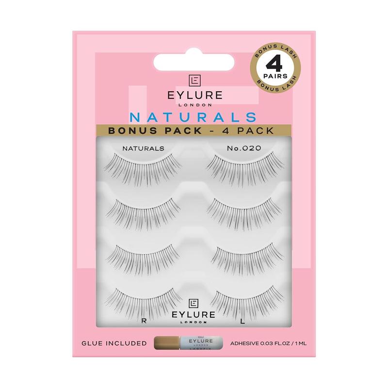 Eylure Naturals No. 020 Reusable Eyelashes, Adhesive Included, - TikTok ...