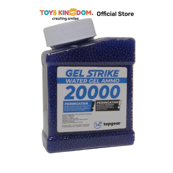NEWW!!! Toys Kingdom Top Gear Refill Gel Strike Ammo - Biru - Shop | Tokopedia