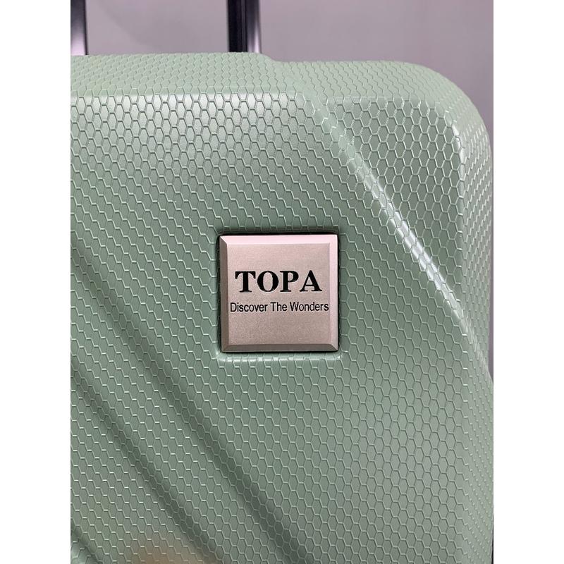 Koper Polycarbonate TOPA 16 inch Ringan Desain Modern 1100 dengan 4 ...