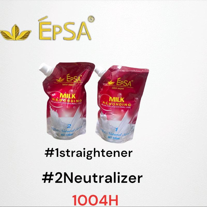 EpSA Milk Rebonding Set 500MLX2 1004H Conditioner Haircare - TikTok Shop Philippines