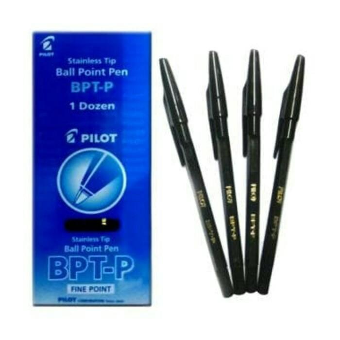PULPEN/BALLPOINT WARNA HITAM PILOT BPTP ASLI ORIGINAL - Hitam - Shop ...