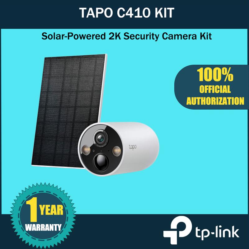 【NEW ARRIVAL】TP-Link Tapo C410 KIT Smart Home Solar-Powered Security ...