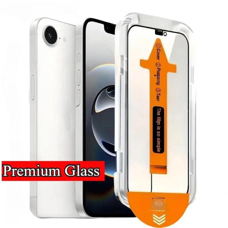 Easy Installation Tempered Glass For iPhone 16e 16 15 14 13 12 - TikTok ...