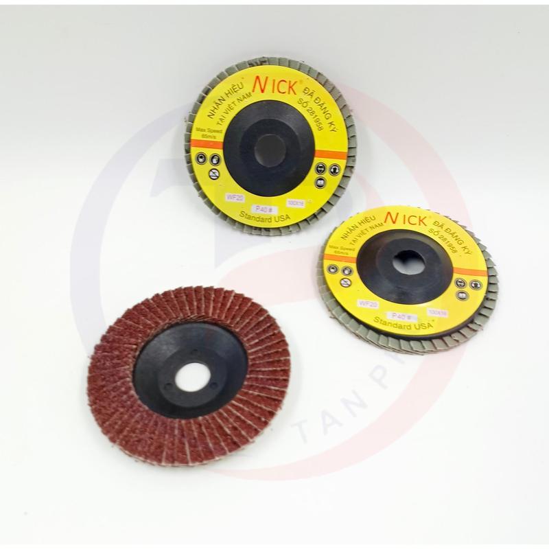 [ĐỦ SỐ CÁT] [Combo 2 Lốc (20 Viên)] Nhám Xếp NICK 1T #40, 60 - TikTok ...