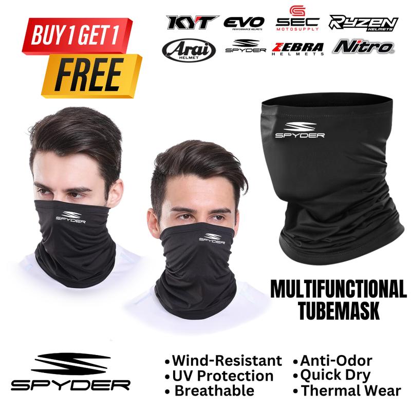 Buy 1 Get 1 Multipurpose "Spyder" Tube Mask for Motorcycle and - TikTok ...