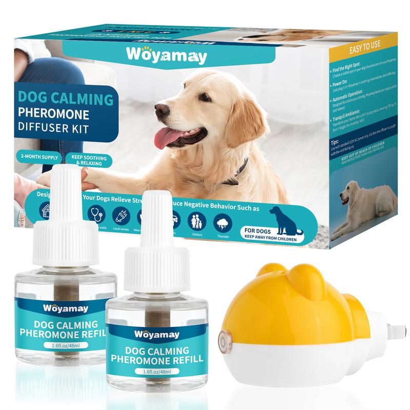 Woyamay Dog Calming Diffuser - Dog Pheromones Calming Diffuser for Dog ...