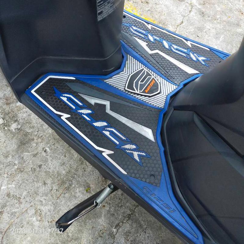 Footboard Rubber Matting With Bolts For Honda click 125i /150i - TikTok ...