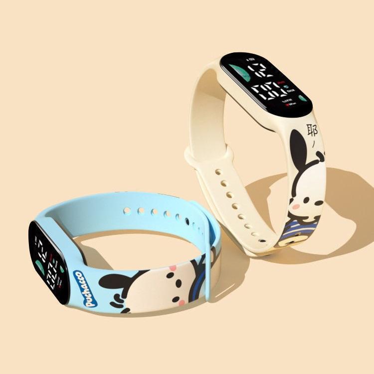 JAM TANGAN ANAK CEWE COWO LED DIGITAL TOUCH SCREEN KARAKTER - Shop | Tokopedia