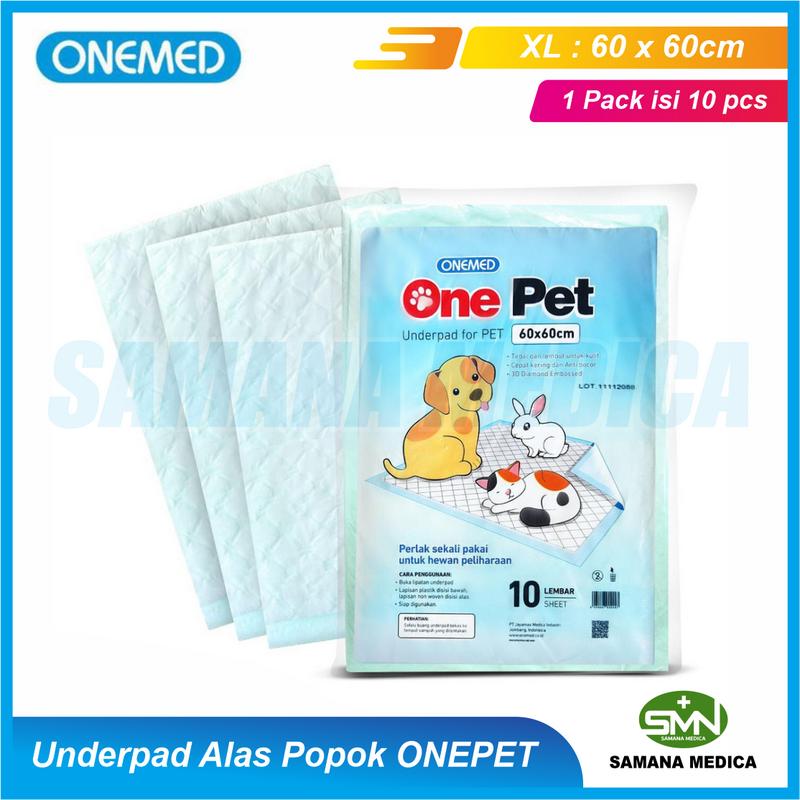 Onepet One Pet Underpad 60x60 Training Pad Anjing Kucing 1 Bag - Shop ...