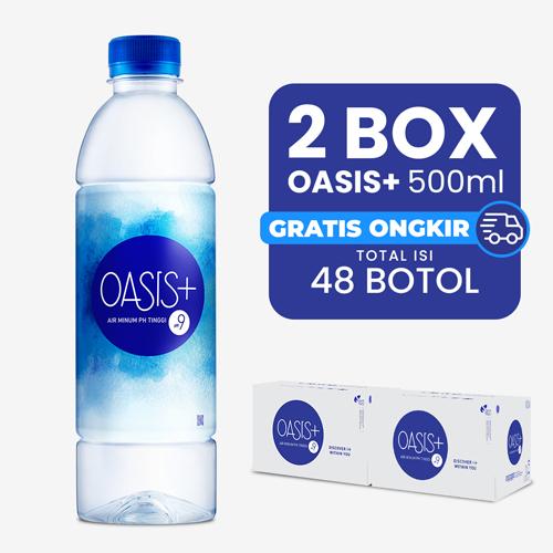 2 Box Oasis+ 500ml (Total 48 Botol). Minuman berkualitas tinggi untuk ...