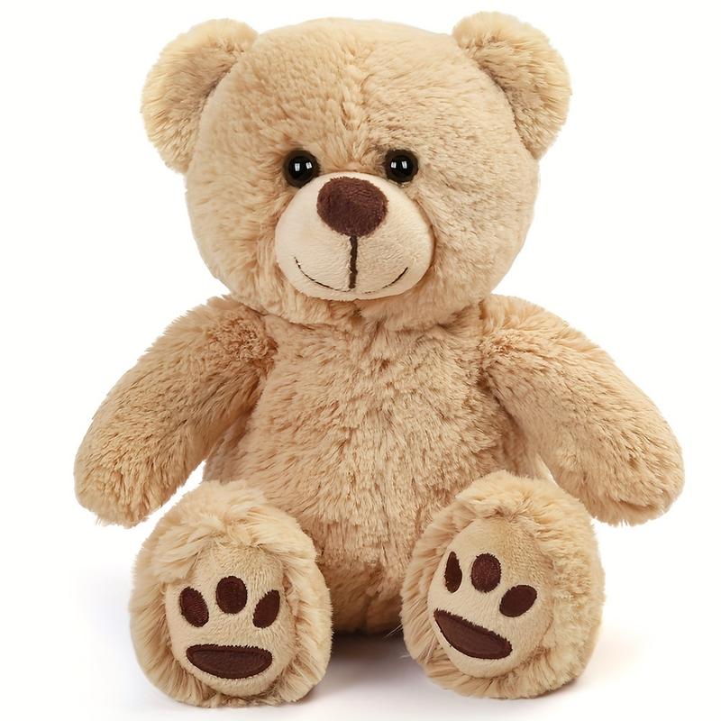 [Soft, Huggable Teddy Bear] 10'' Soft Brown Teddy Bear Plush - TikTok Shop