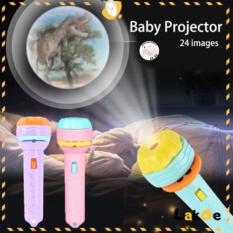 Lakoe Cartoon projector flashlight baby toy educational toys - TikTok ...