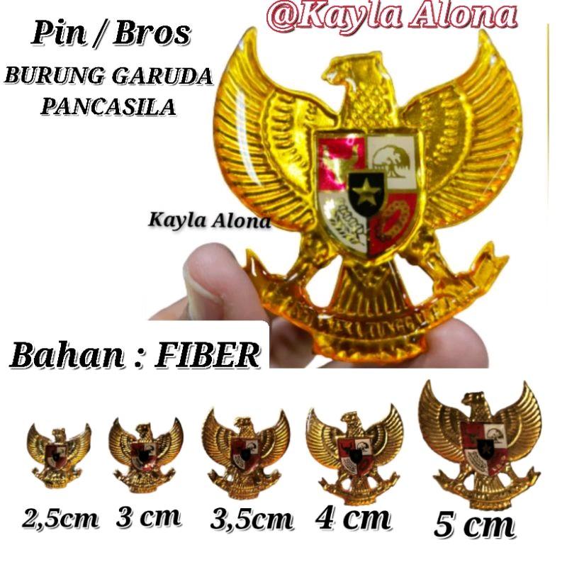 PIN/BROS BURUNG GARUDA PANCASILA ( FIBER ) - Shop | Tokopedia