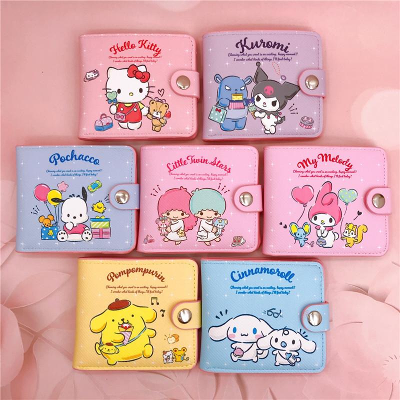 Dompet Syiling, Gaya Kawaii Kuromi dan Hello Kitty, Untuk Kanak-kanak ...