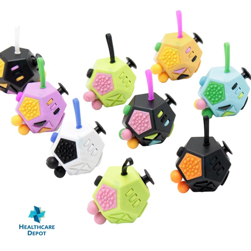 Healthcare Depot 12-Sided Anti-Anxiety Stress Relieving Fidget - TikTok ...