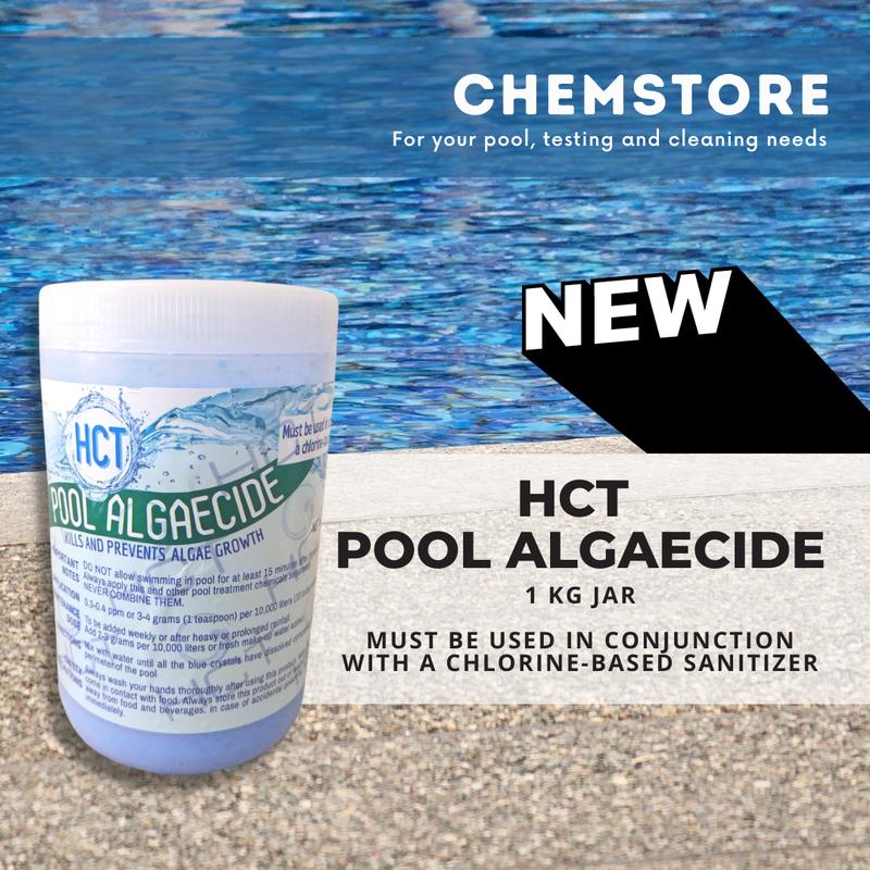 1 JAR - HCT Pool Algaecide - Algae Prevention - Anti Algae - - TikTok ...
