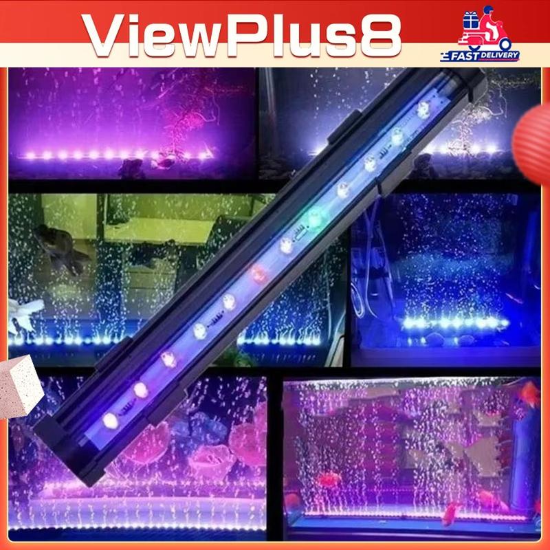 Lampu LED Celup Gelembung Oksigen Warna Warni RGB Aquarium Tahan - Shop ...