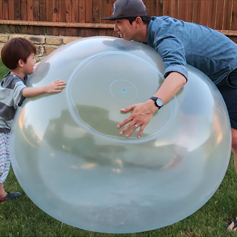 Aqua Adventure 2-Piece Giant Inflatable Bubble Balloons - Transparent ...