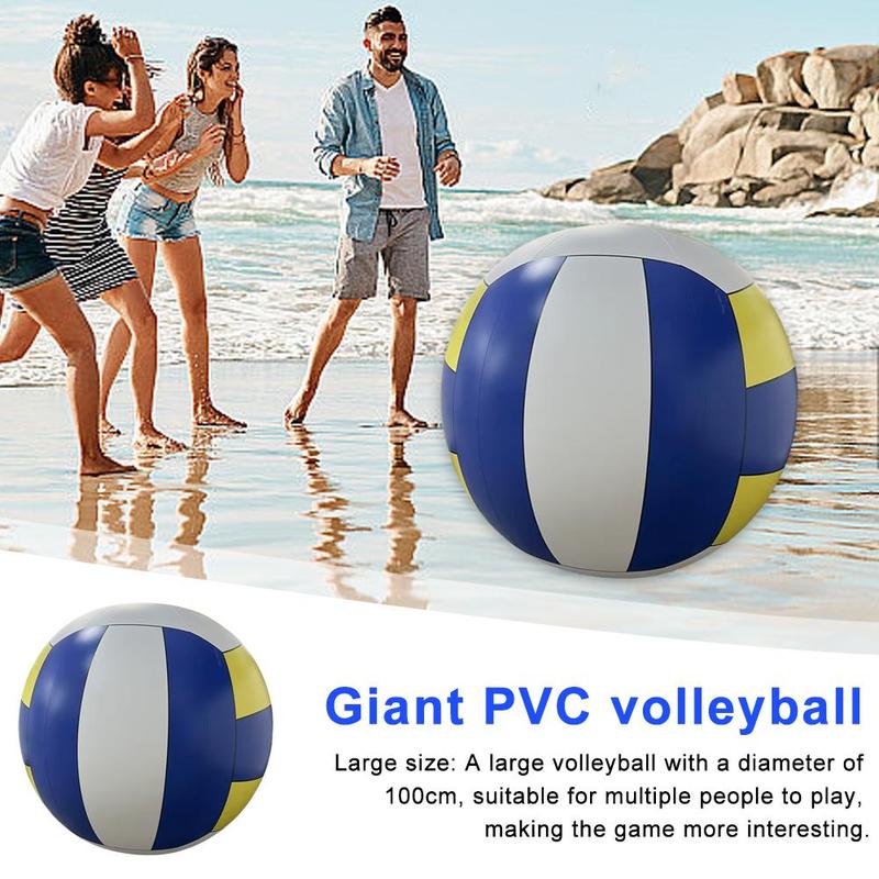 Thickened Inflatable Large Volleyball Giant Beach Ball Large - TikTok ...
