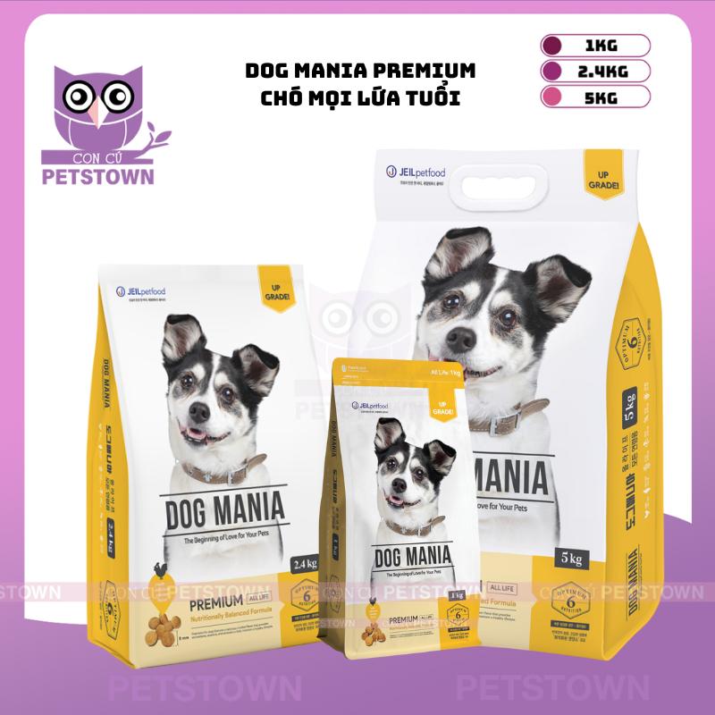 [1KG/2.4KG] Dog Mania Premium - Thức ăn hạt cho chó mọi lứa tuổi ...