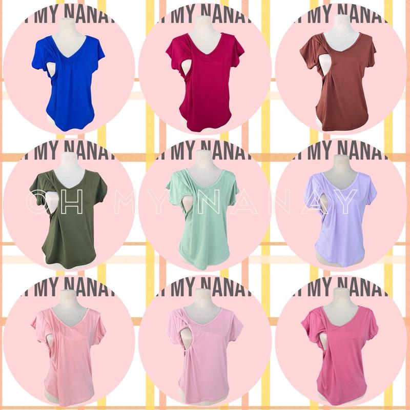 OH MY NANAY - Victoria Maternity and Nursing Breastfeeding Blouse ...