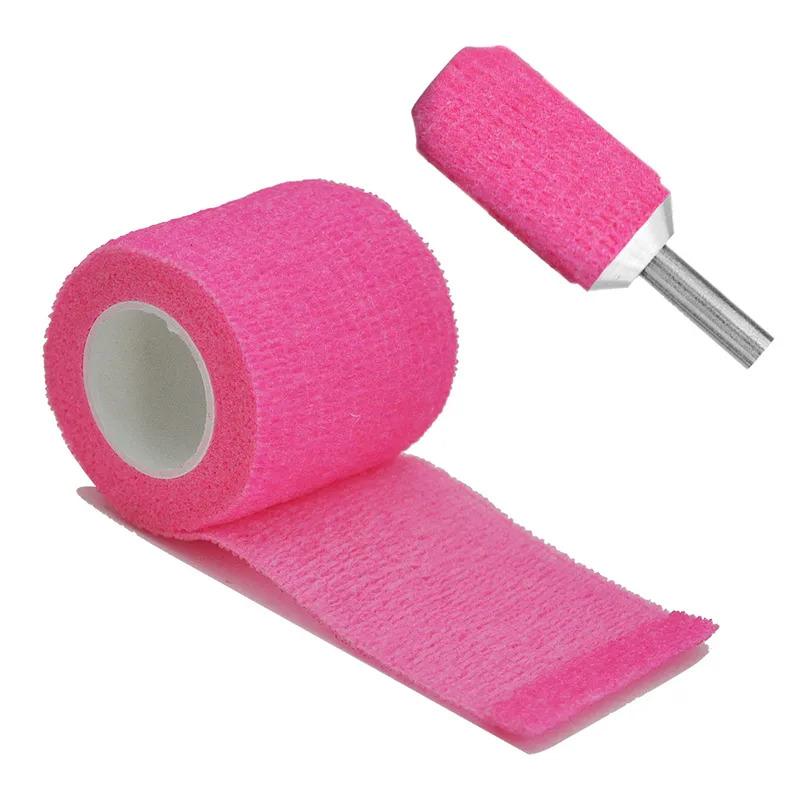1/6/10 pcs light pink Gauze Bandage Self-adhesive Breathable Elastic ...