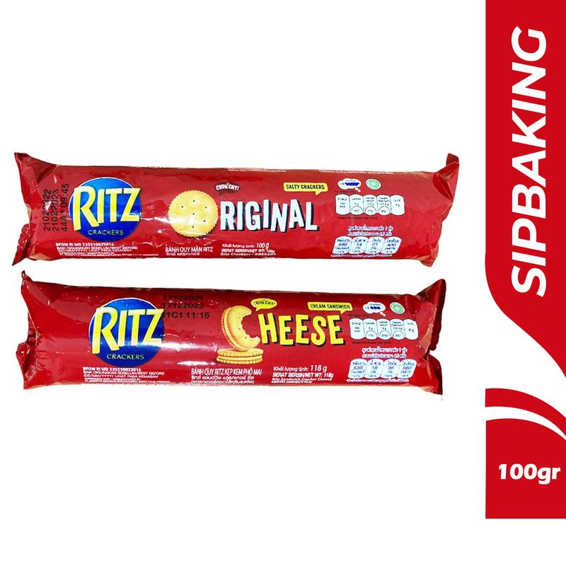 Biskuit Ritz Crackers Original Salty Sandwich Keju Regular - Shop ...