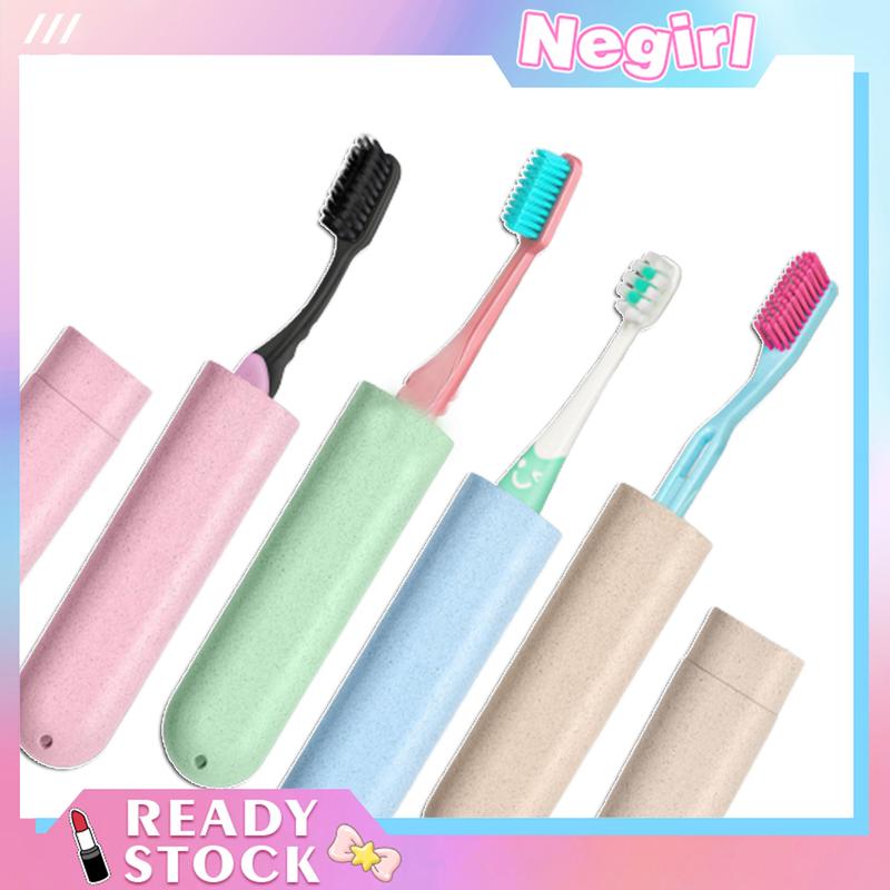 Pack Toothbrush Case Travel Toothbrush Covers Portable Toothbrush ...