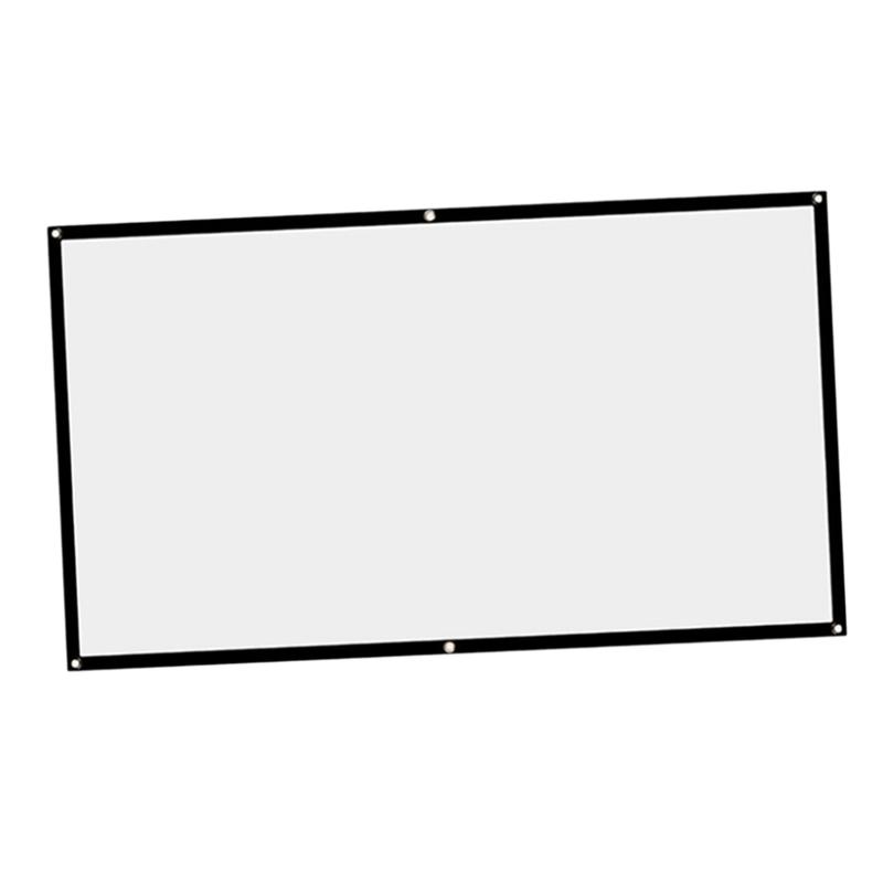 Skrin Tayangan HD, 60 inci, 16: 9, Sesuai untuk Projektor Filem ...