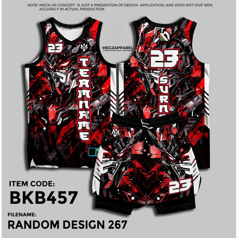 【Free Customized Name and Number】MEGZ BKB457 Customize Basketball ...