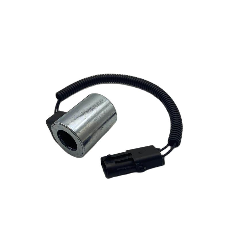 XCMG excavator parts XE215C pilot solenoid valve coil XE135 XE265 ...