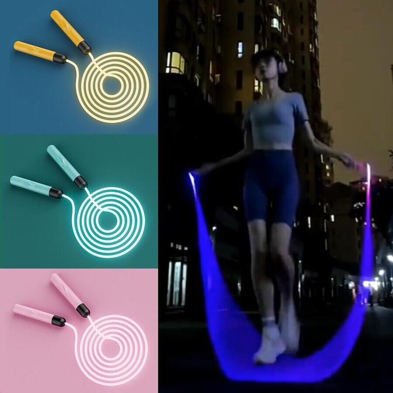 Tali Lompat Bercahaya, dengan Lampu LED Berwarna-warni Lampu, semakin ...