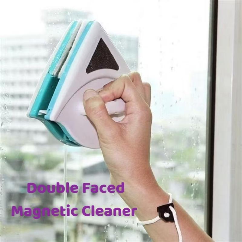 Double Sided Magnetic Window Glass Cleaner / Double Faced Glass Clean ...