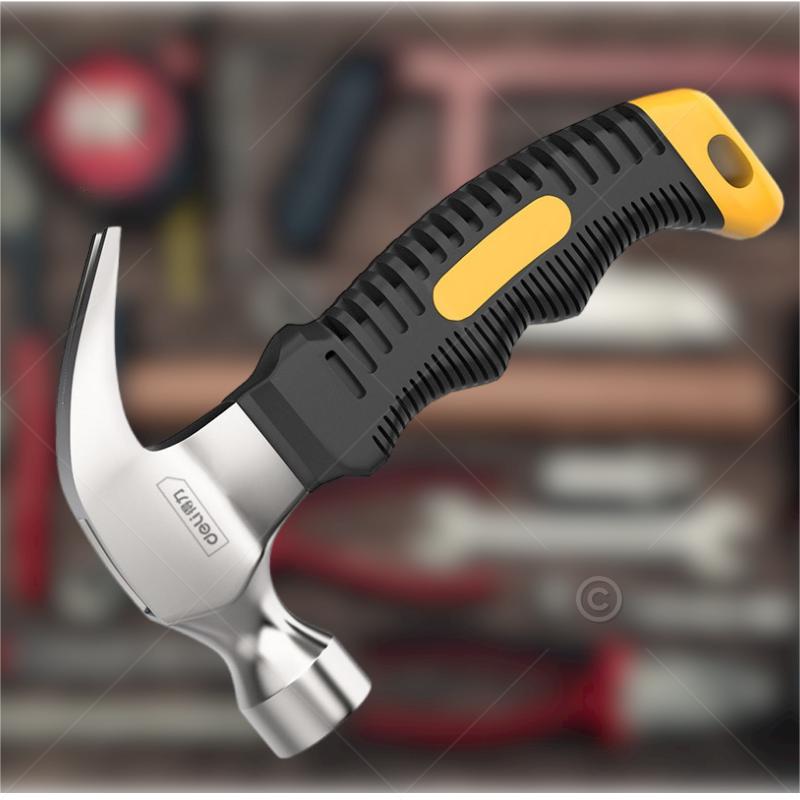 Mini Claw Hammer Portable Small Claw Hammer TRP Handle High Carbon ...