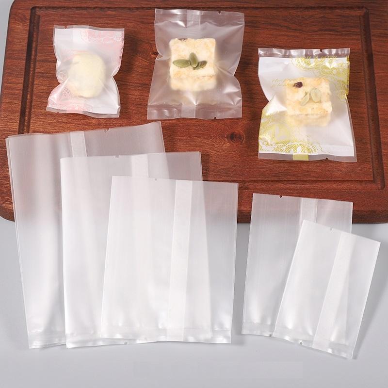 Beg Pengedap Kuki 100pcs Beg Pembungkusan Jenis Es Jenis Jelas Untuk ...