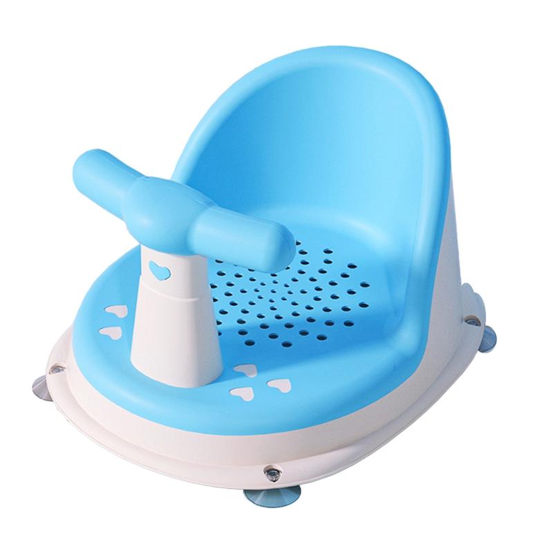 Infant Bath Tub Seat Comfortable Baby Bath Chair Anti Slip Bathing ...