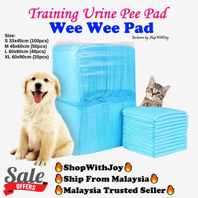 【SalesWithJoy】 Wee Wee Pad Pee Pad Pet Sheet Dog Cat Rabbit Diaper ...