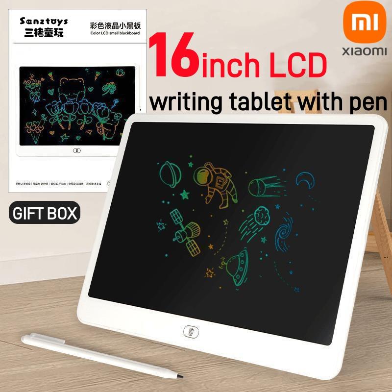 LCD 16 inch writing tablet with pen writing trainer for kids - TikTok ...