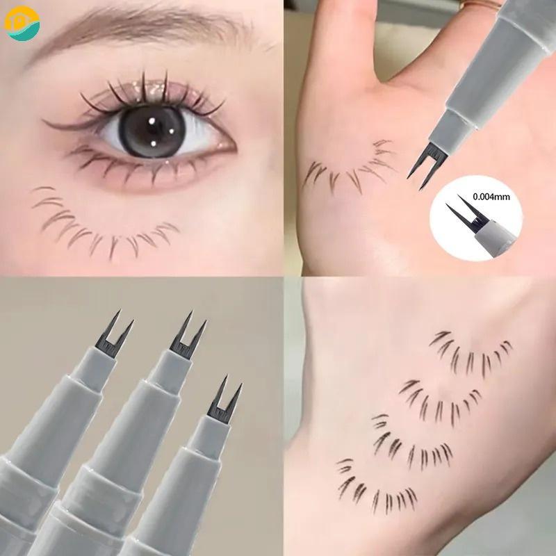 Pen Bulu Mata Bawah, Hujung Garpu Berganda Ultra Nipis Tahan - TikTok ...