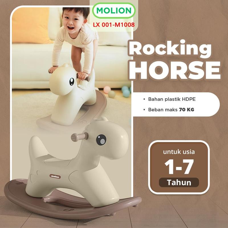 Mainan Rocking Horse Kuda Kudaan Jungkat Jungkit HDPE Trojan Horse ...