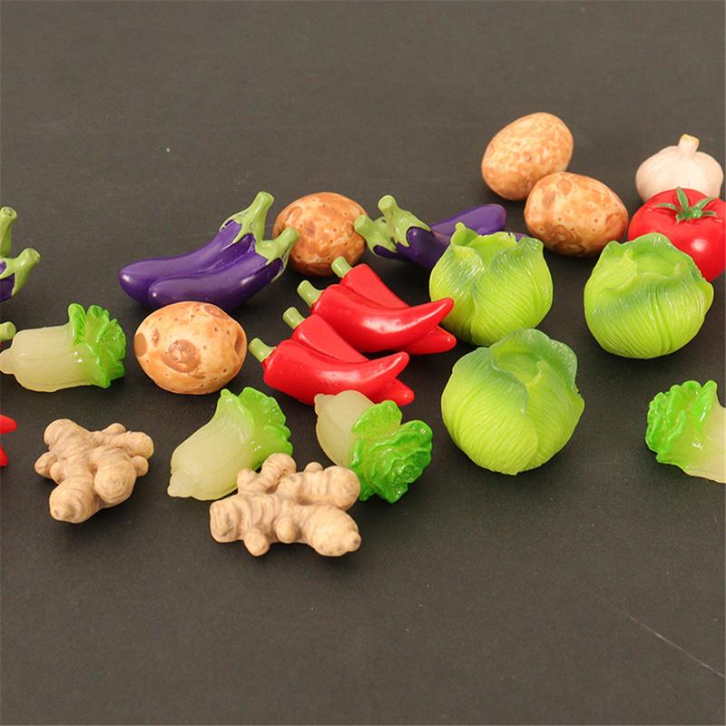 Simulasi Miniatur Rumah Anak Patung, Periuk Sayur, Kubis, Terung ...