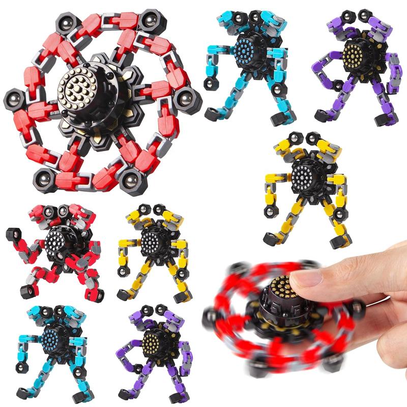 Transformable Fidget Spinners 8 Pcs for Kids and Adults Stress - TikTok ...