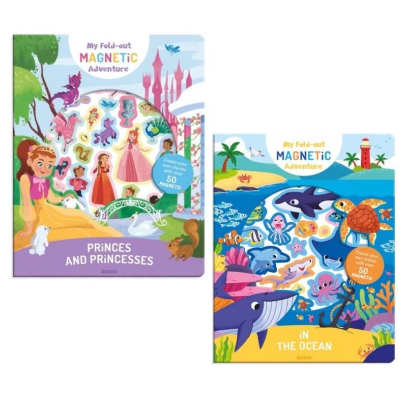 Magnetic Adventure In The Ocean / Princesses Children Book - TikTok ...
