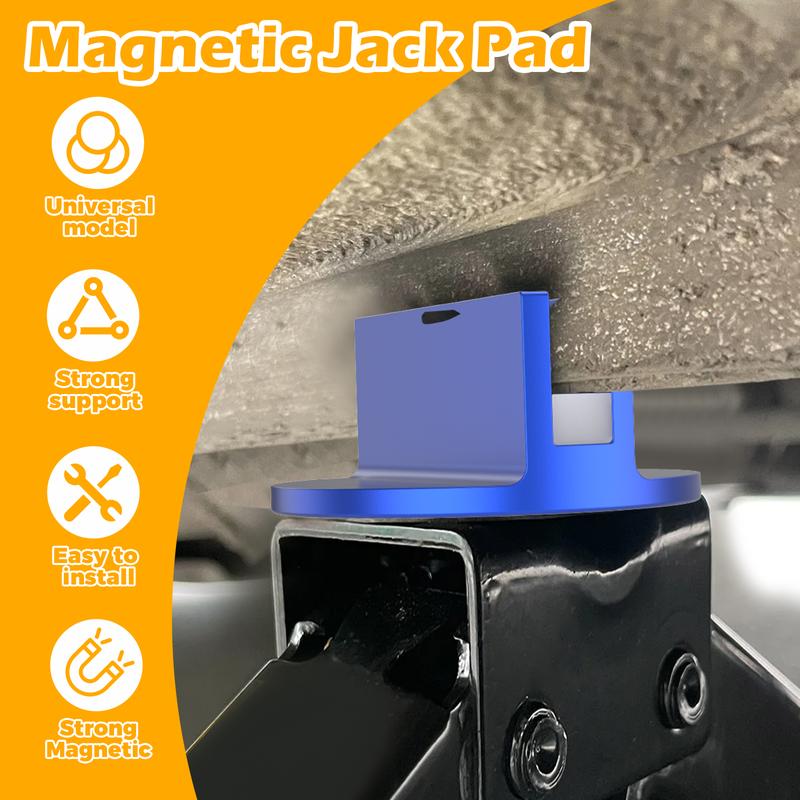 Jack Pad Slotted Universal Aluminum Grooved Magnetic Jack Pa - TikTok ...