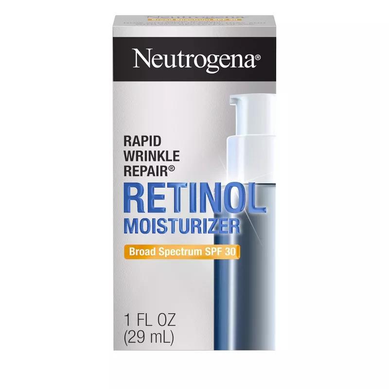 Neutrogena Rapid Wrinkle Repair Retinol Face & Neck with Hyaluronic ...