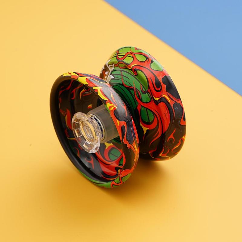Yoyo Ball Aluminum Alloy Magic Yoyo Ball Toy Metal Trick Yoy - TikTok ...