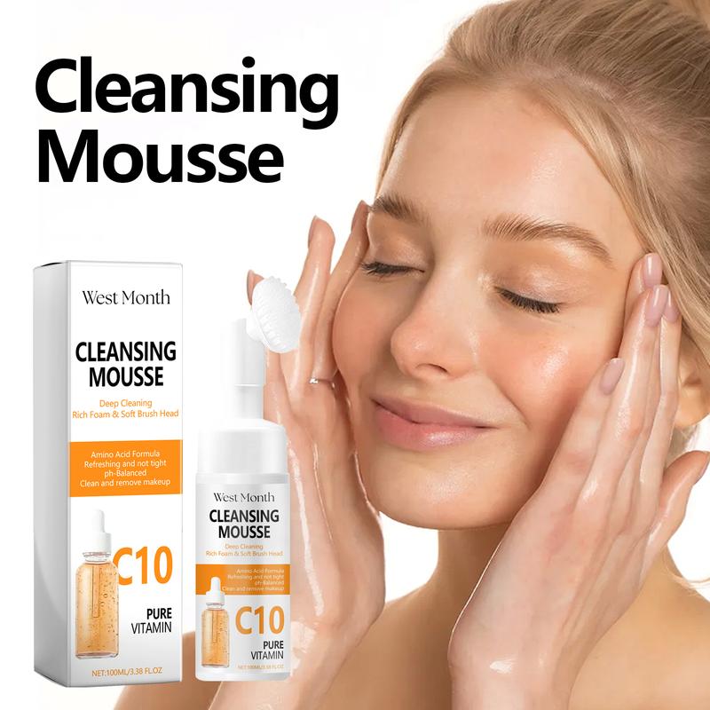 West&Month Cleansing Mousse, Deep Clean Face Relaxed And Fin - TikTok Shop