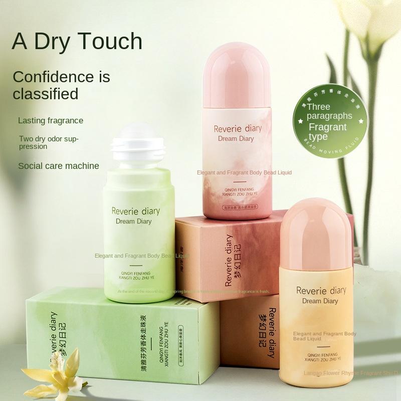 Elegant Fragrance Body Roll-on Liquid Female Students Carry It with ...
